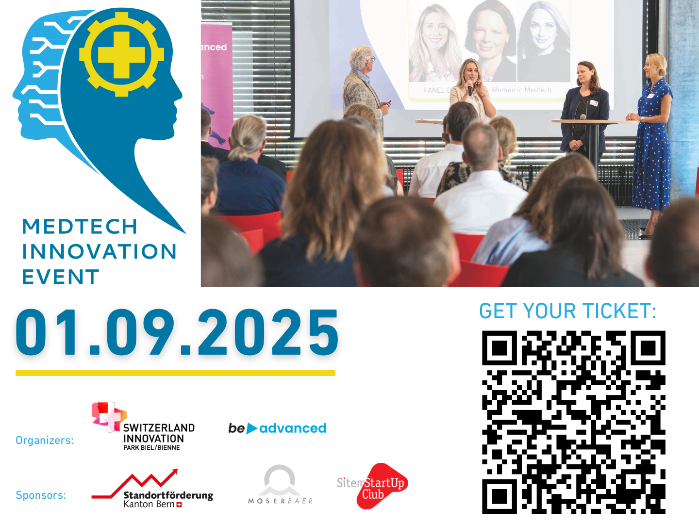 Medtech Innovation Event 2025 – Switzerland Innovation Park Biel/Bienne